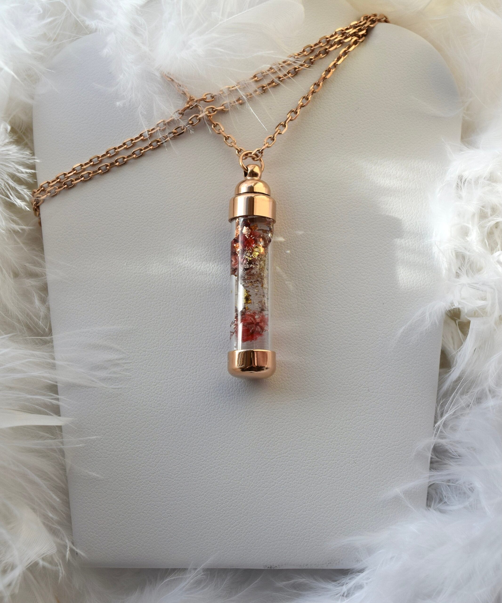 Cremation Ashes & Memorial Necklace - Amulet of Ashes